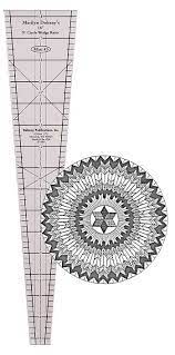 Patchwork Circle Wedge Ruler 18" - 9 Degrees - Marilyn Doheny - A Heart ...